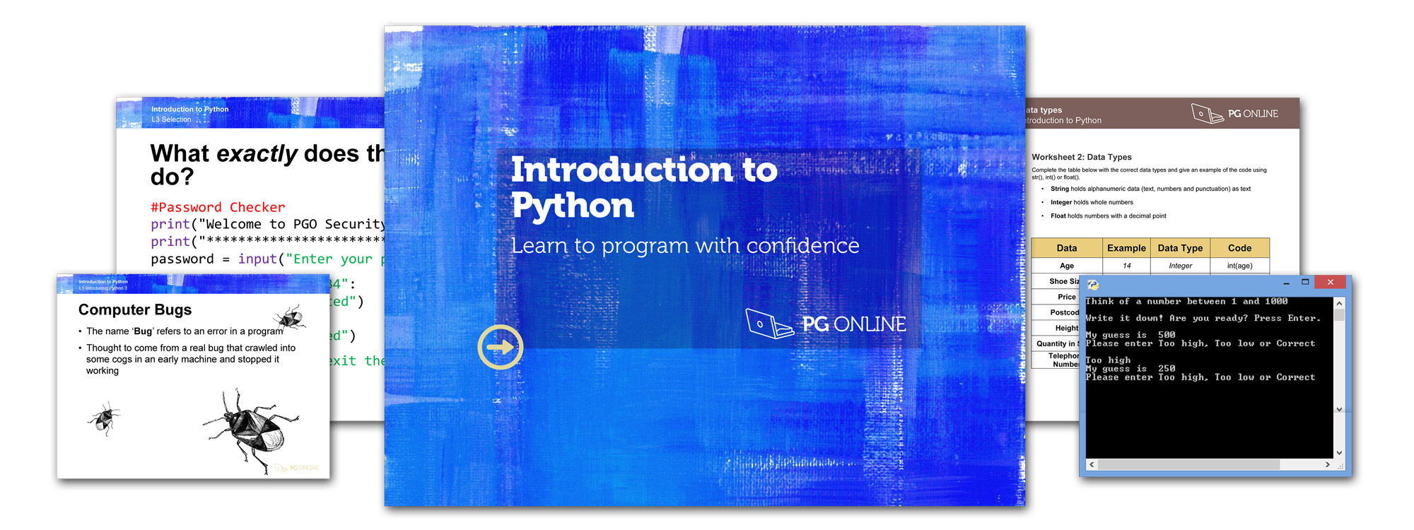 Introduction to Python | PG Online