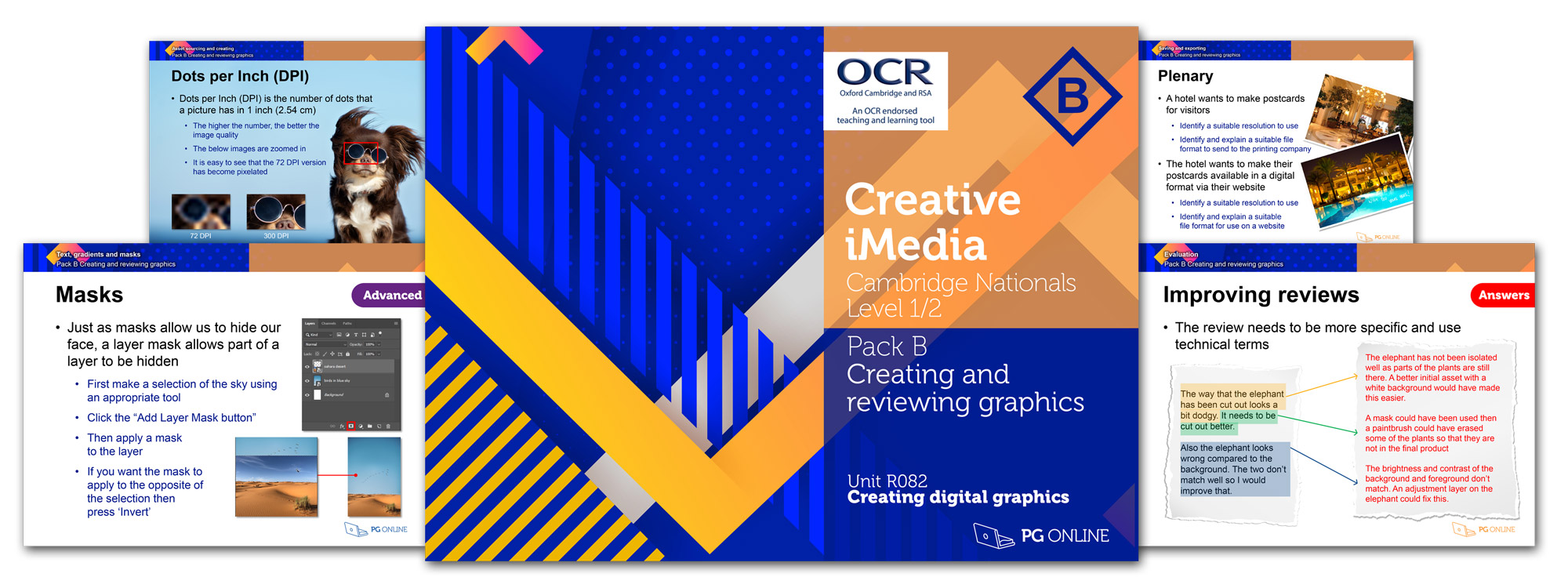 Resources > Computer Science > Creative Imedia > R082 Pack B Creating ...