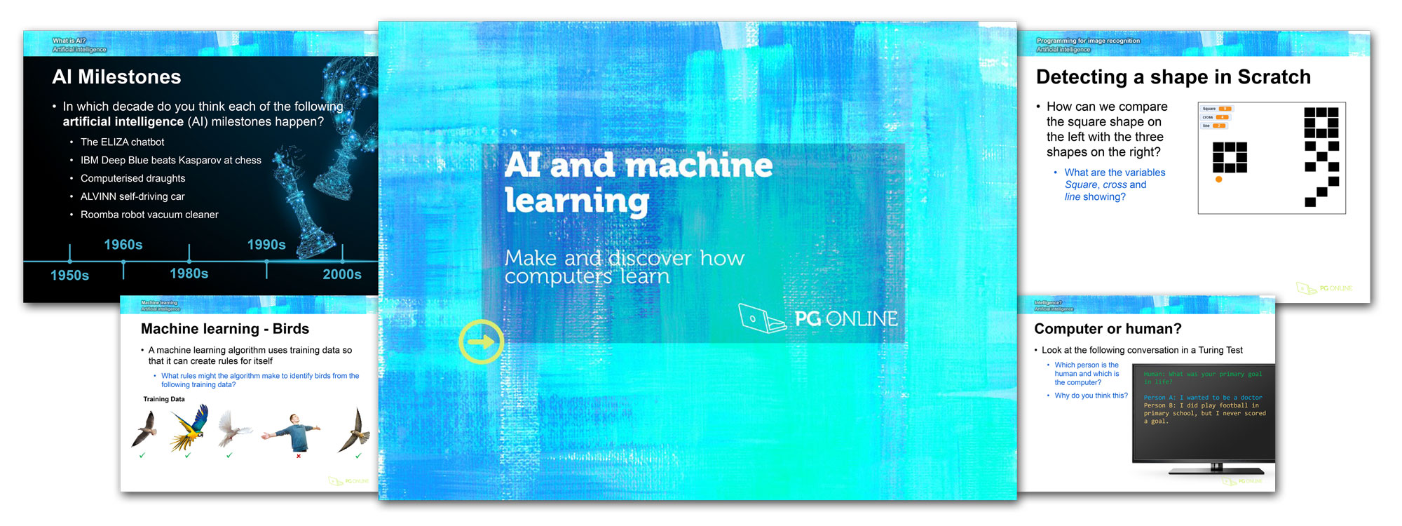 AI and machine learning | PG Online